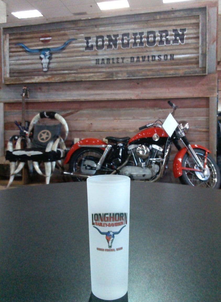 Frosted Longhorn Shot Glass – Longhorn Harley-Davidson